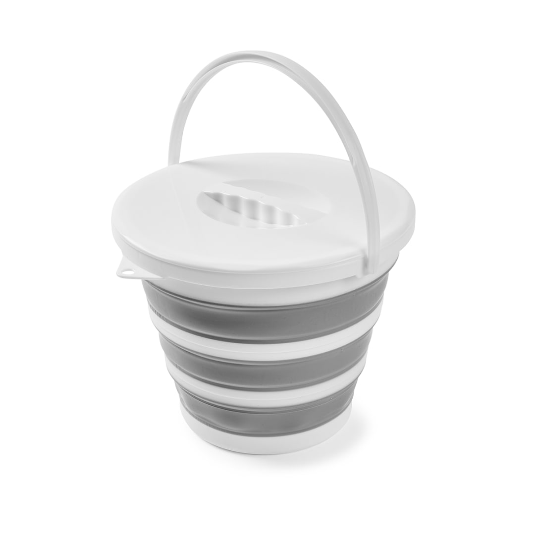 10L Collapsible Bucket with Lid - Kmart