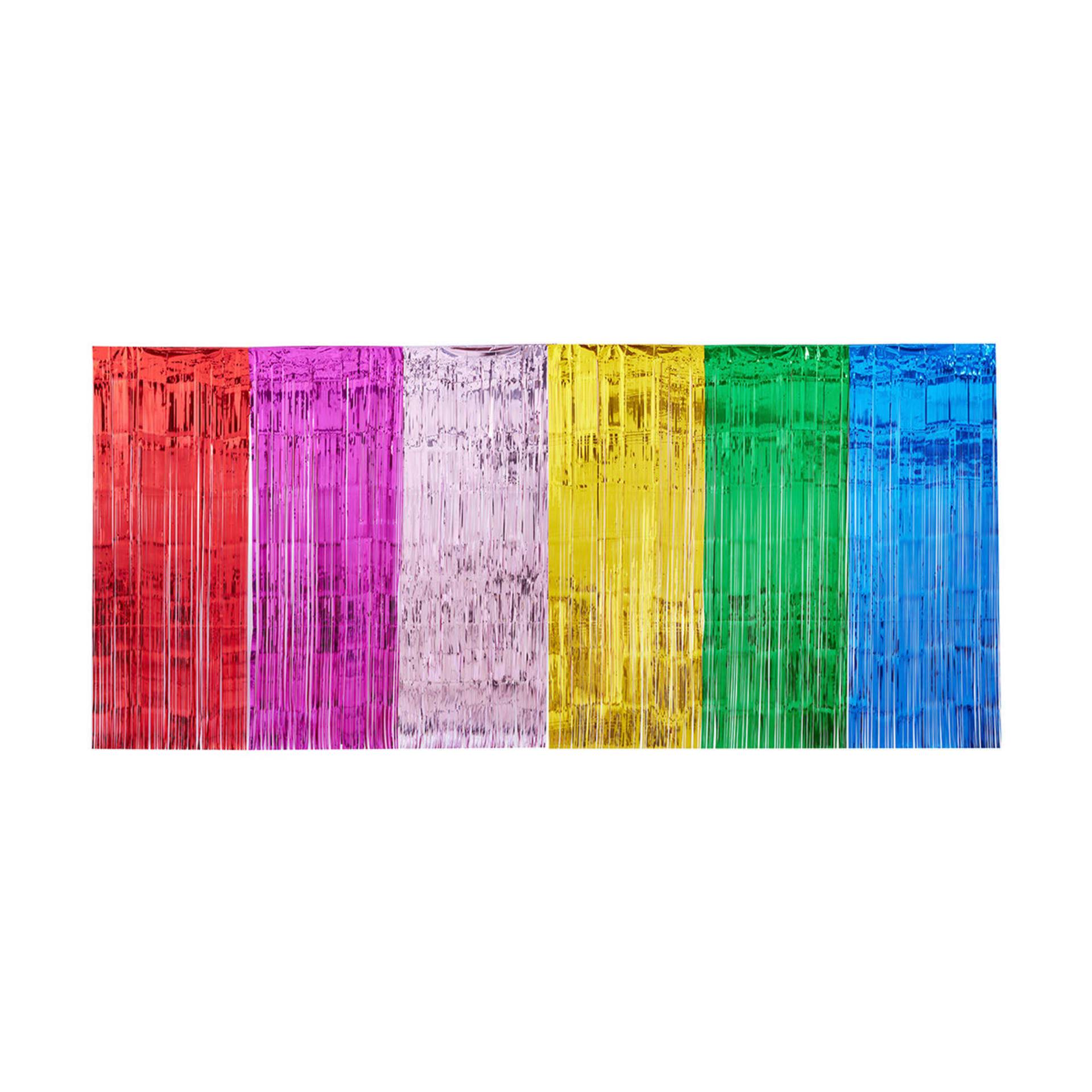 Rainbow Foil Backdrop - Kmart