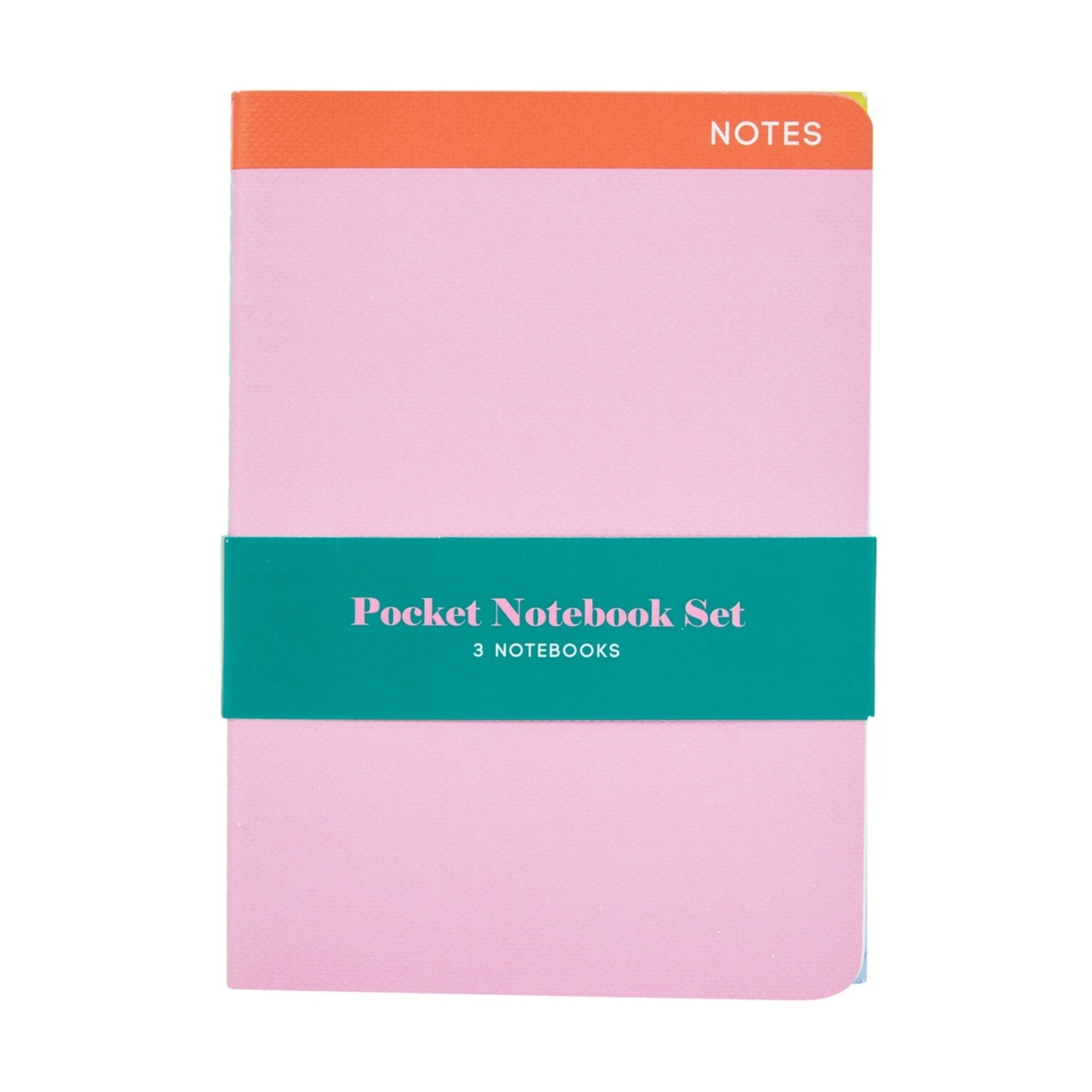 3 Pack Pocket Notebook Set - Brights - Kmart NZ