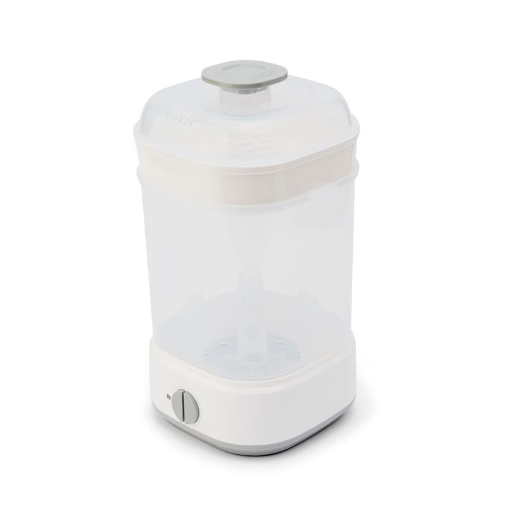 Electric Steam Bottle Steriliser - White and Grey - Kmart