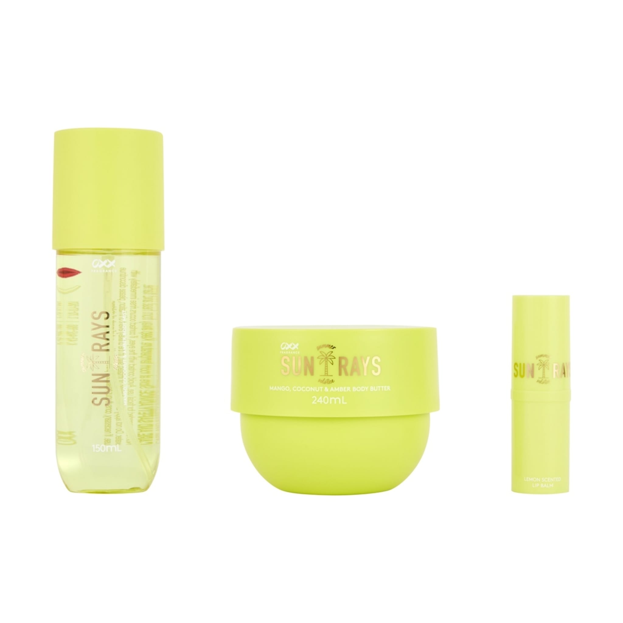 OXX Fragrance Sun Rays Summer Solstice Gift Set - Kmart