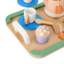 13 Piece Wooden Tea Playset - Kmart NZ
