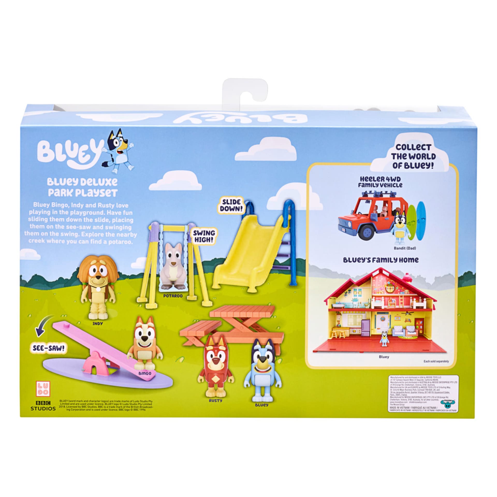 Bluey Deluxe Playground Playset - Kmart