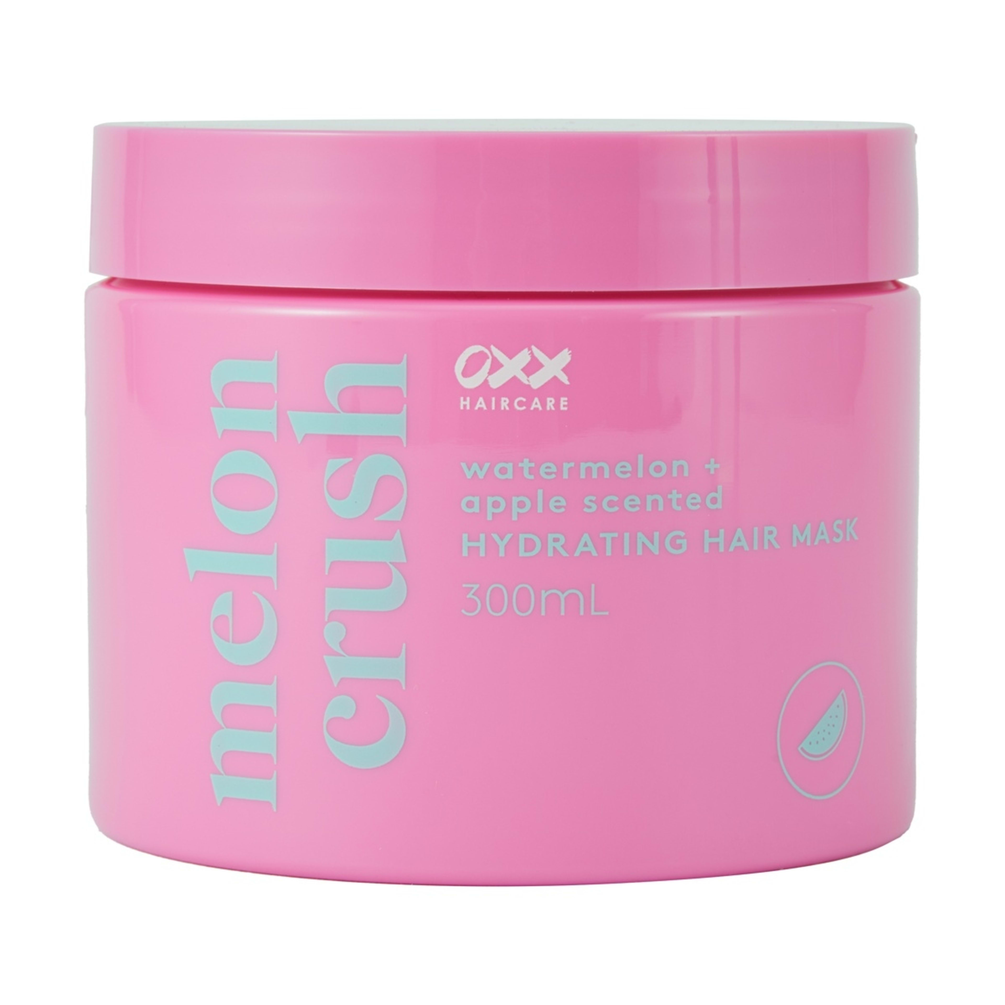 OXX Haircare Melon Crush Hydrating Hair Mask 300ml - Watermelon and Apple - Kmart
