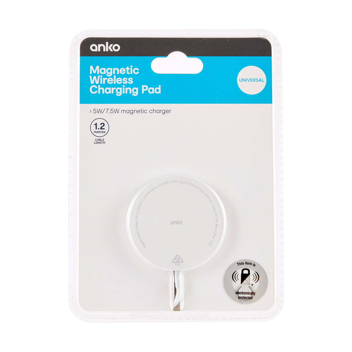 Magnetic Wireless Charging Pad - White - Kmart NZ