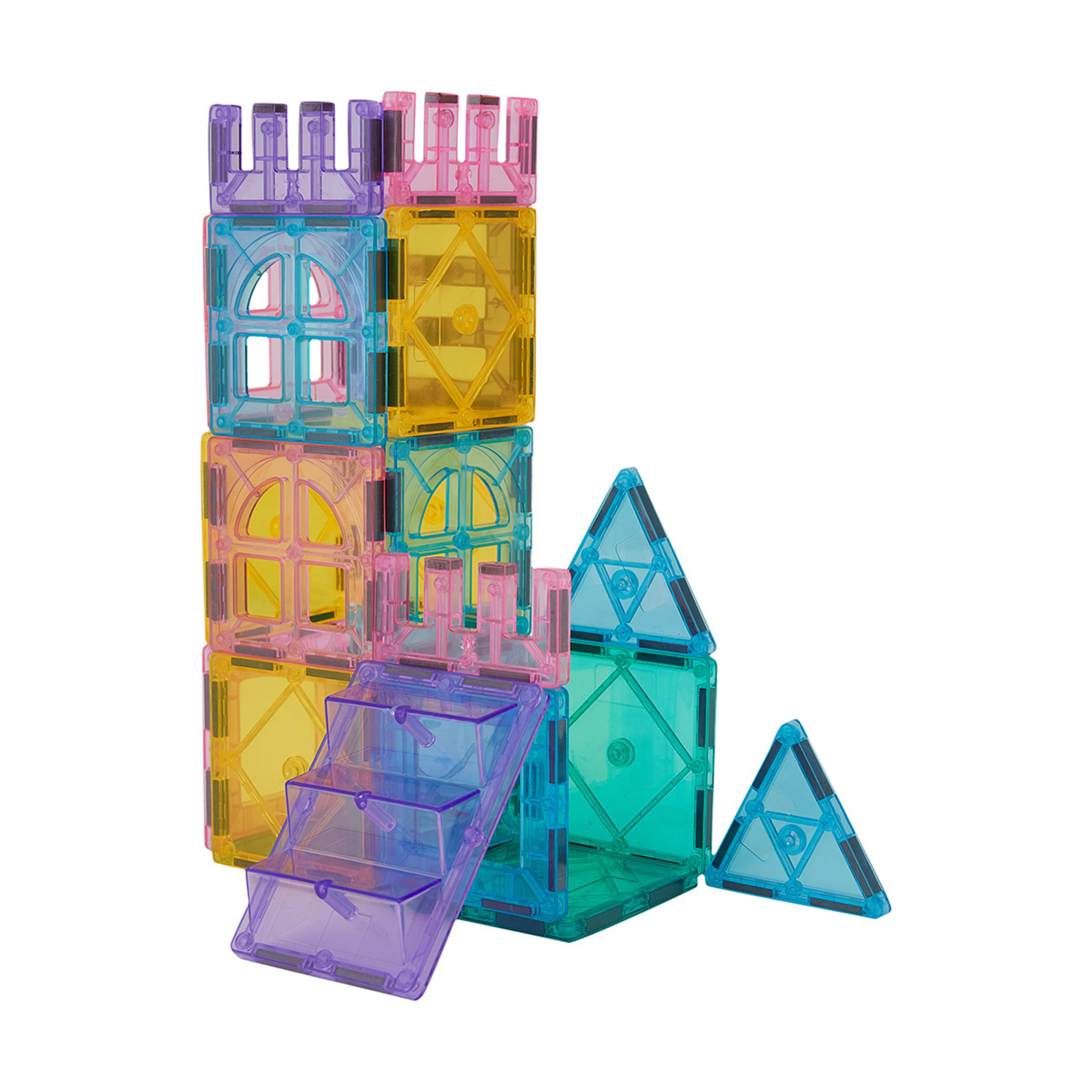 23 Piece Magnetic Castle Set - Kmart