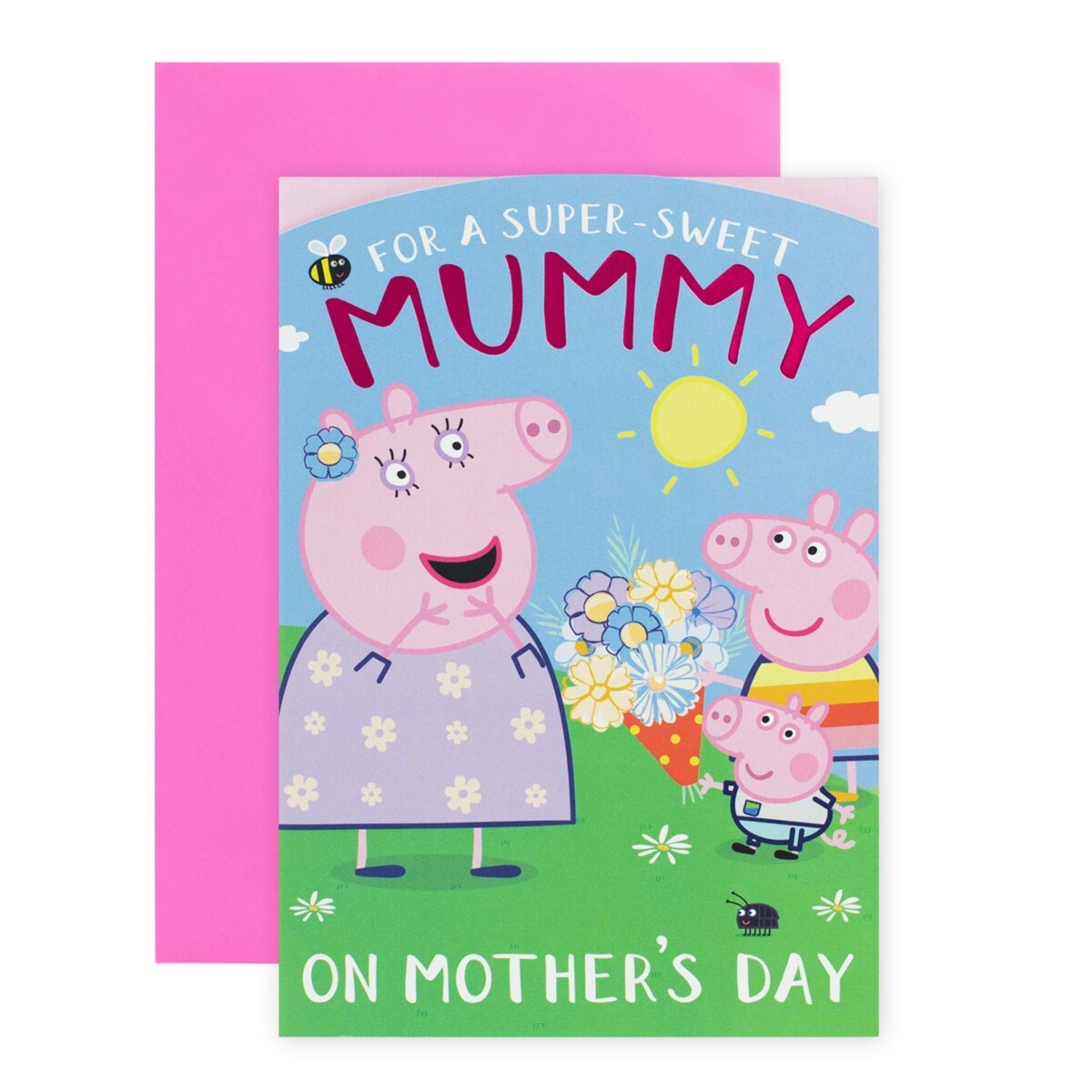 Hallmark Peppa Pig Mother's Day Card - Super Sweet - Kmart