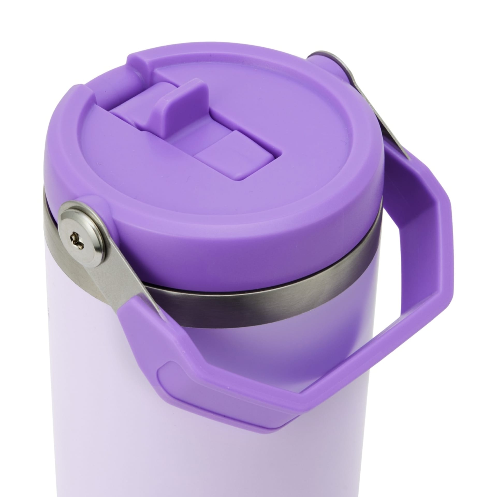840ml Lilac Tumbler with Top Handle - Kmart