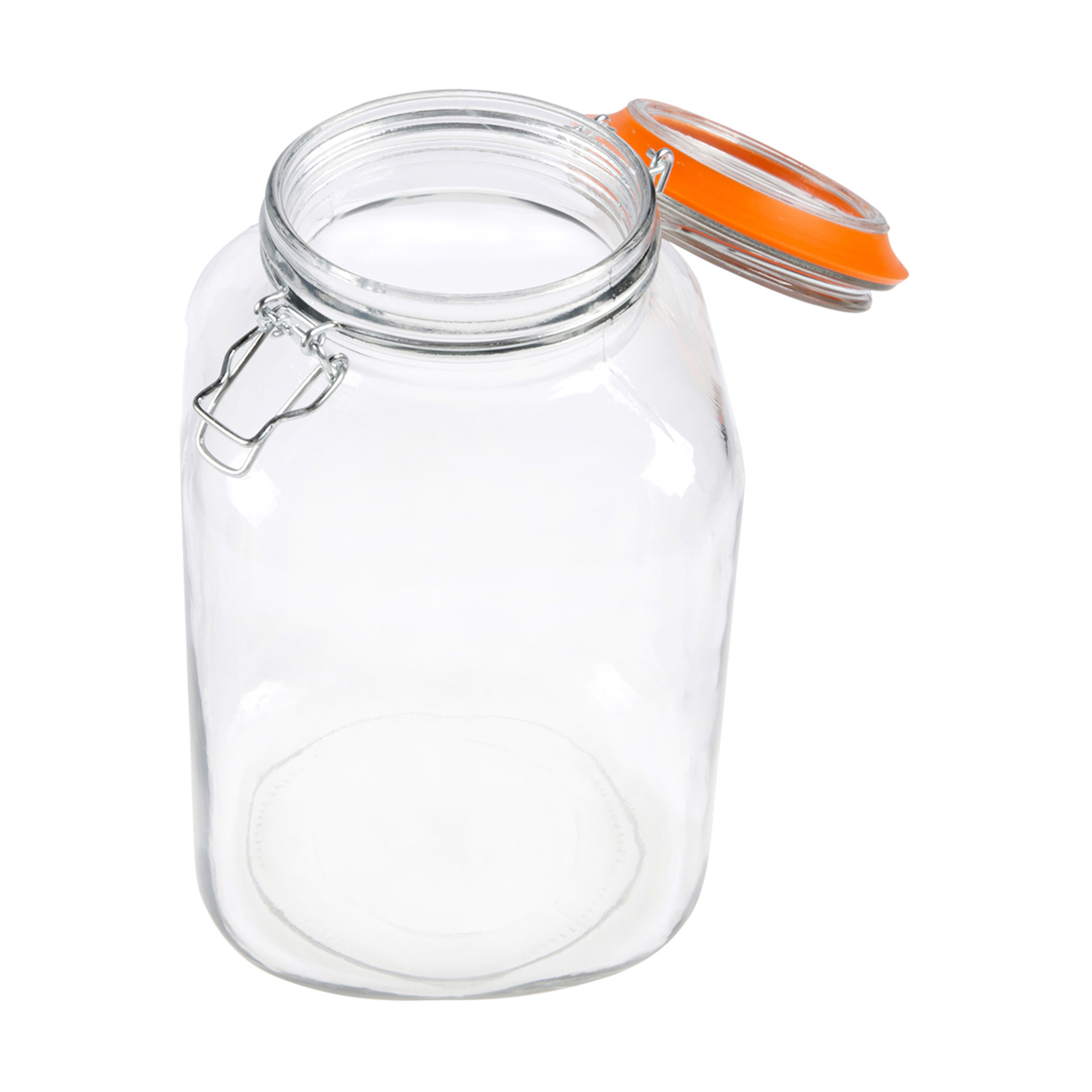 3L Clip Lid Glass Jar - Kmart