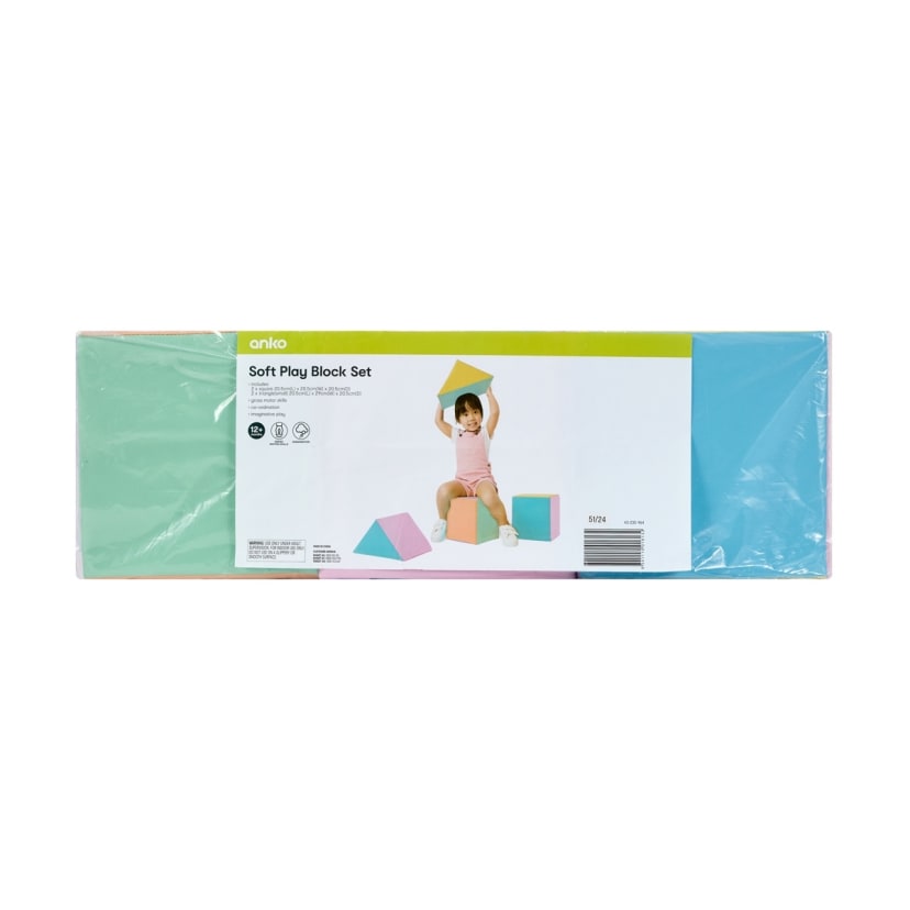 Soft Play Block Set - Kmart