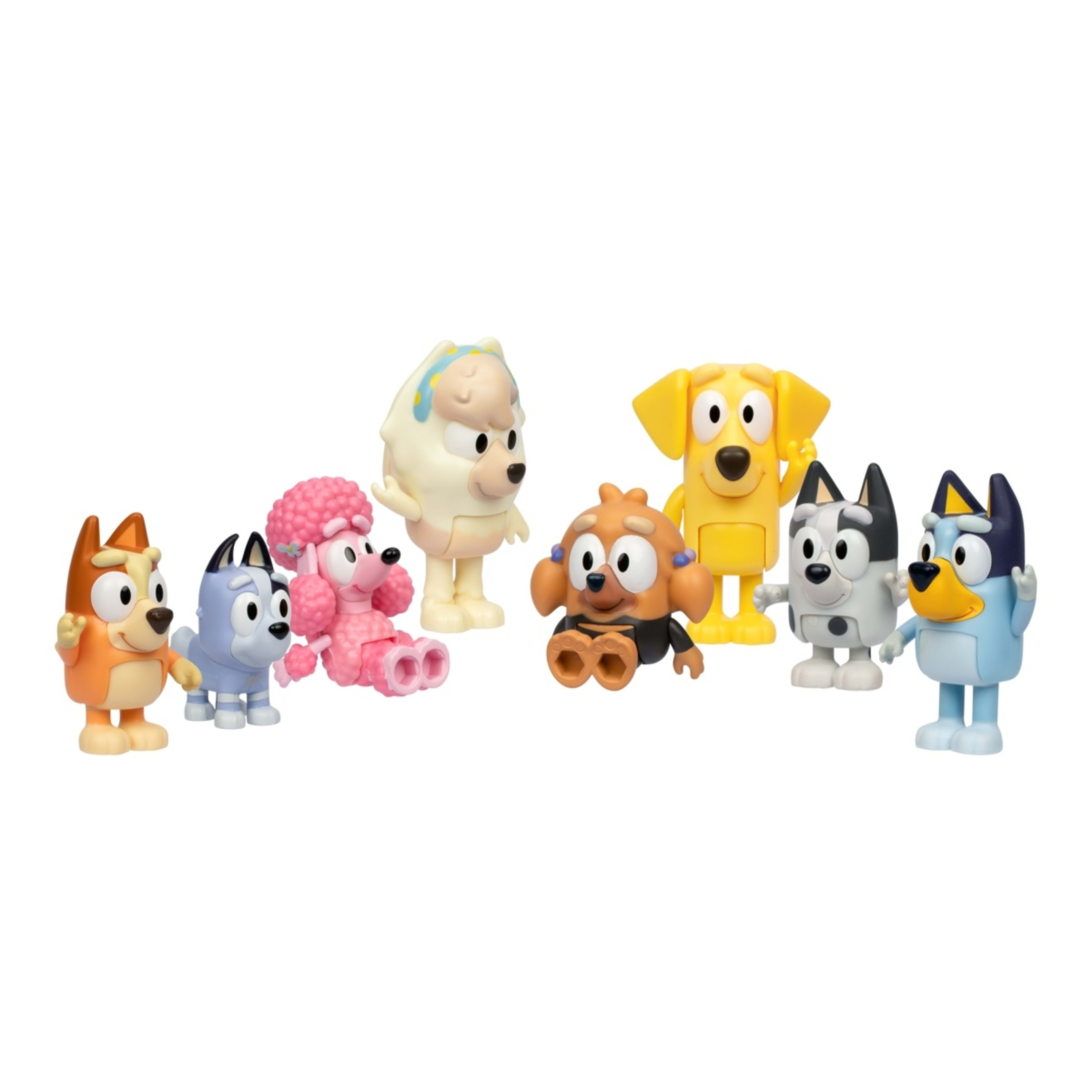 8 Pack Bluey Neighbourhood Friends Exclusive Playset - Kmart