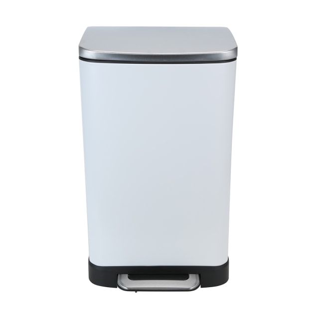 30L White Rectangular Bin - Kmart