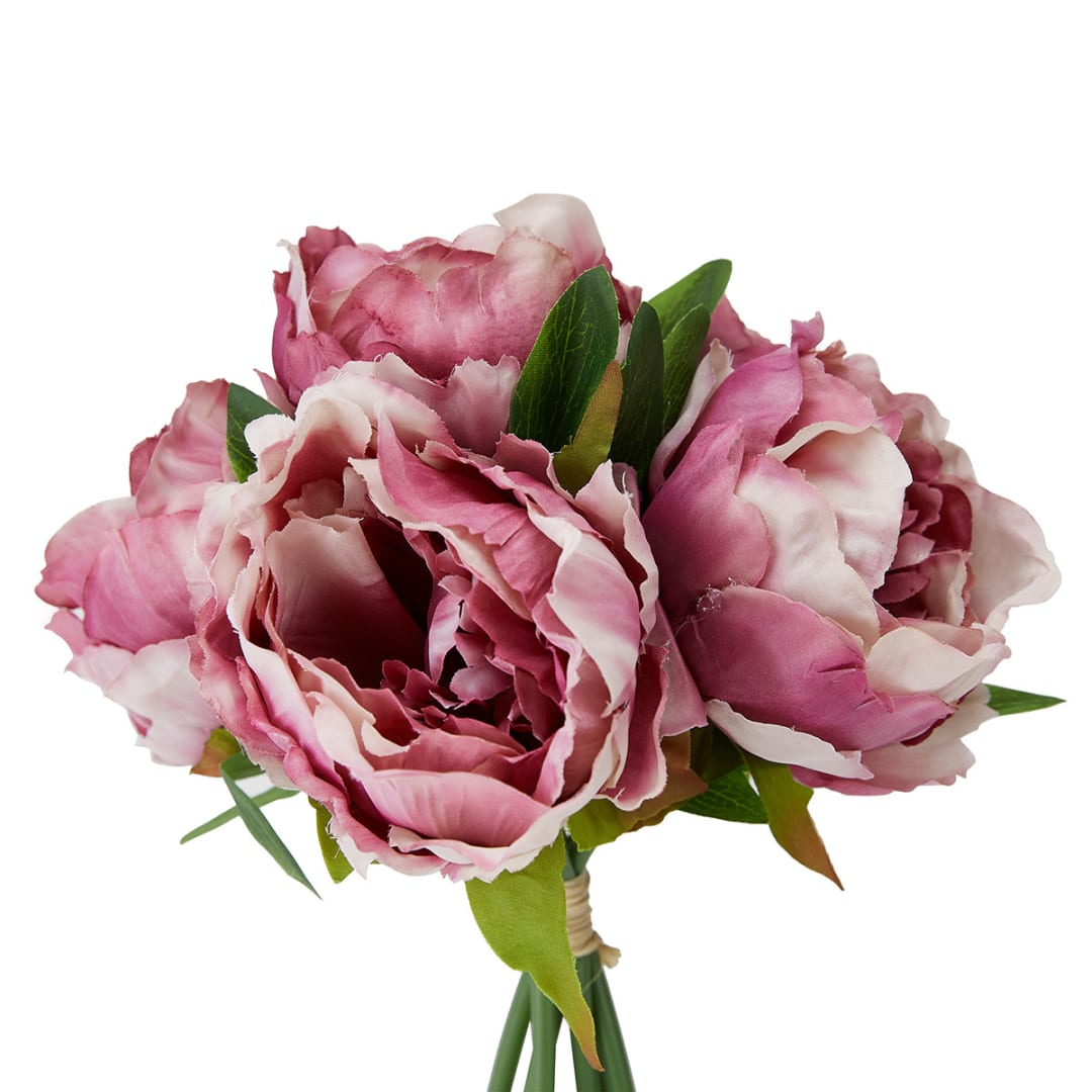 Artificial Peonies Bunch - Assorted - Kmart
