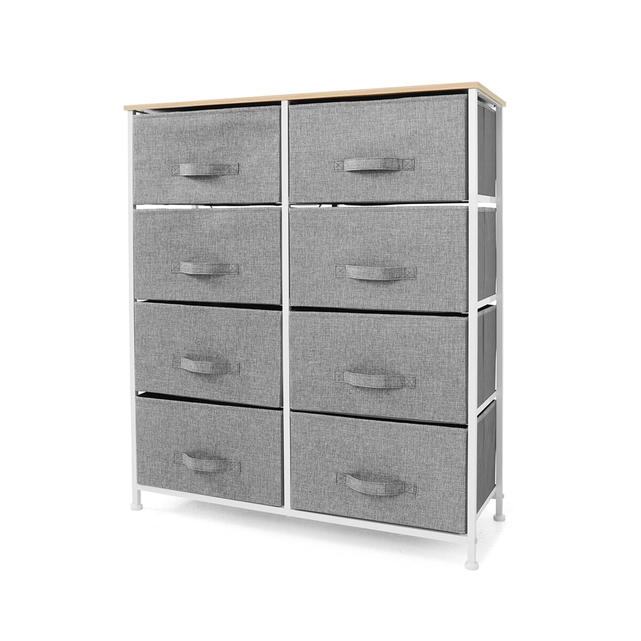 8 Drawer Chest - Grey - Kmart NZ