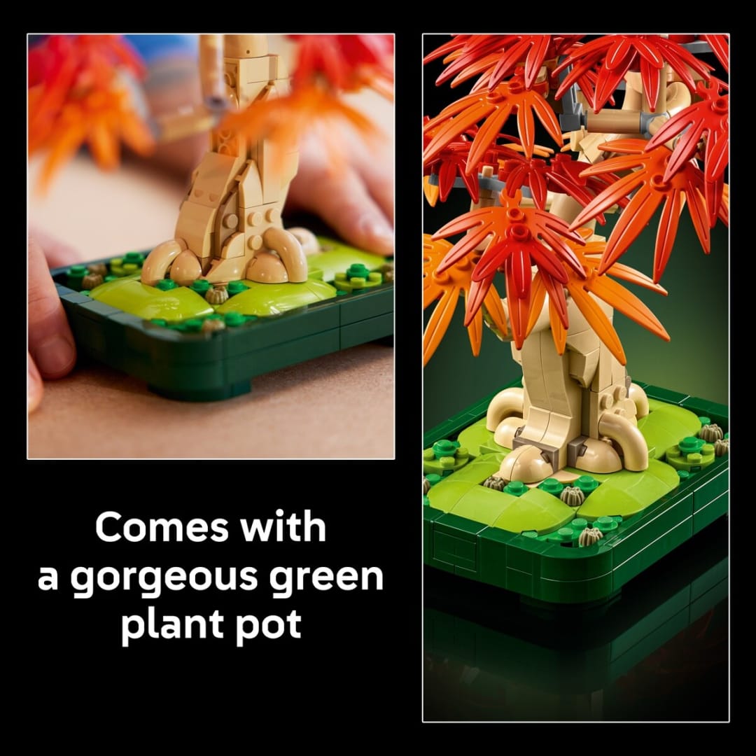 LEGO Botanicals Japanese Red Maple Bonsai Tree 10348 - Kmart