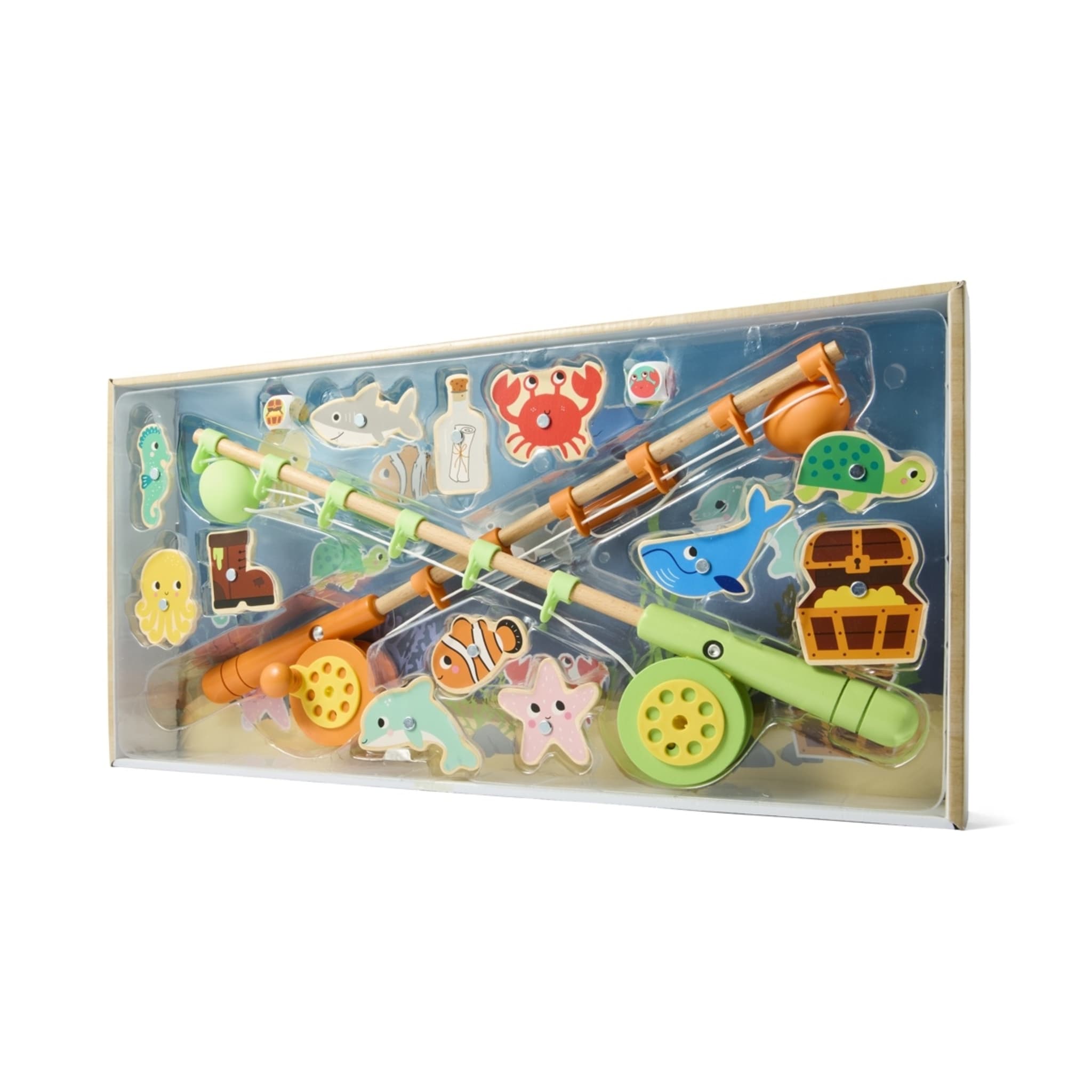 Wooden Fishing Set - Kmart