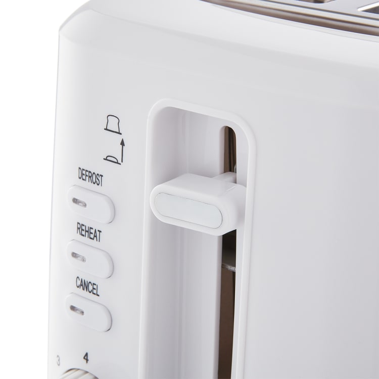 2 Slice Toaster - White - Kmart