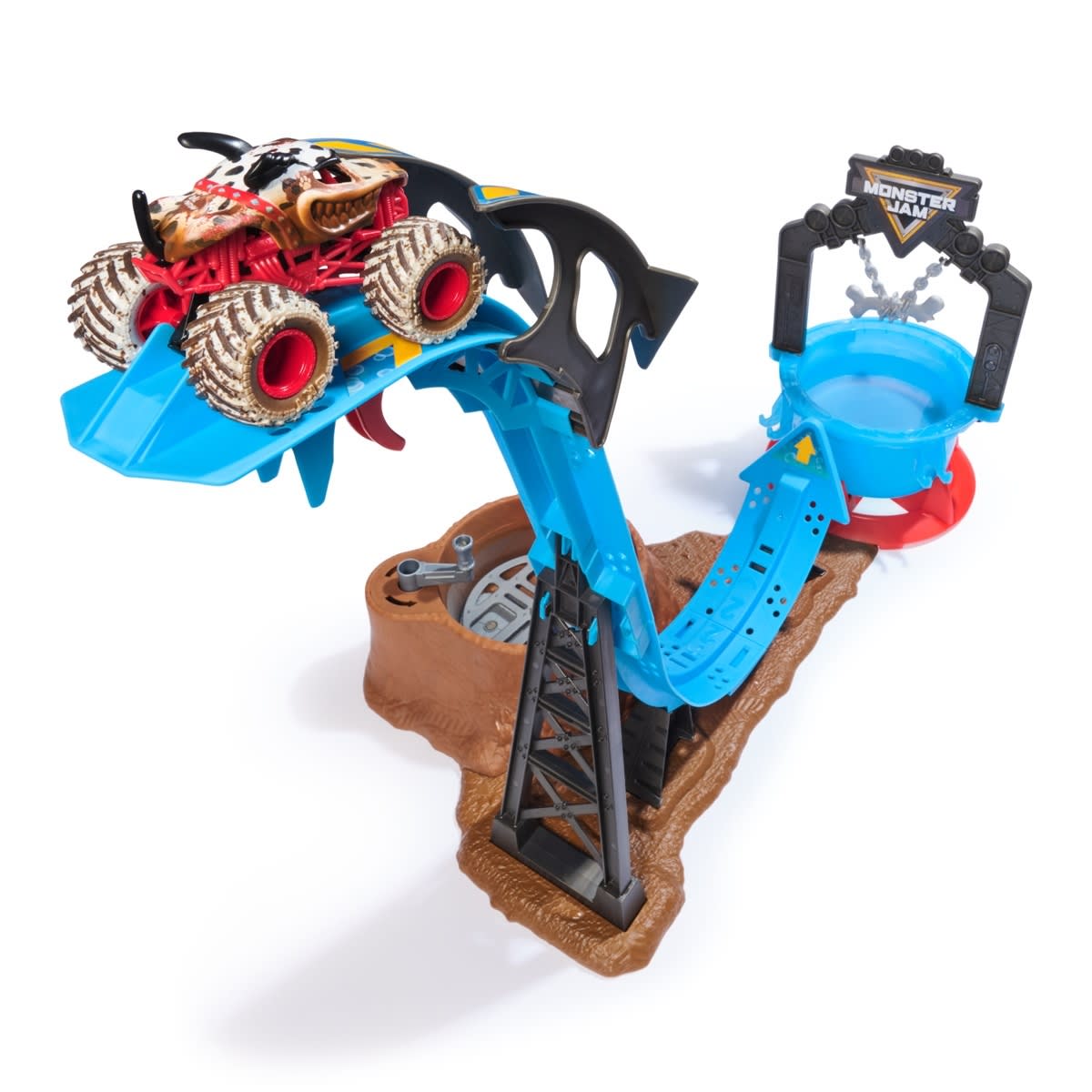 Monster Jam Mud Blasters Monster Mutt Dalmatian Dunk Tank Playset - Kmart
