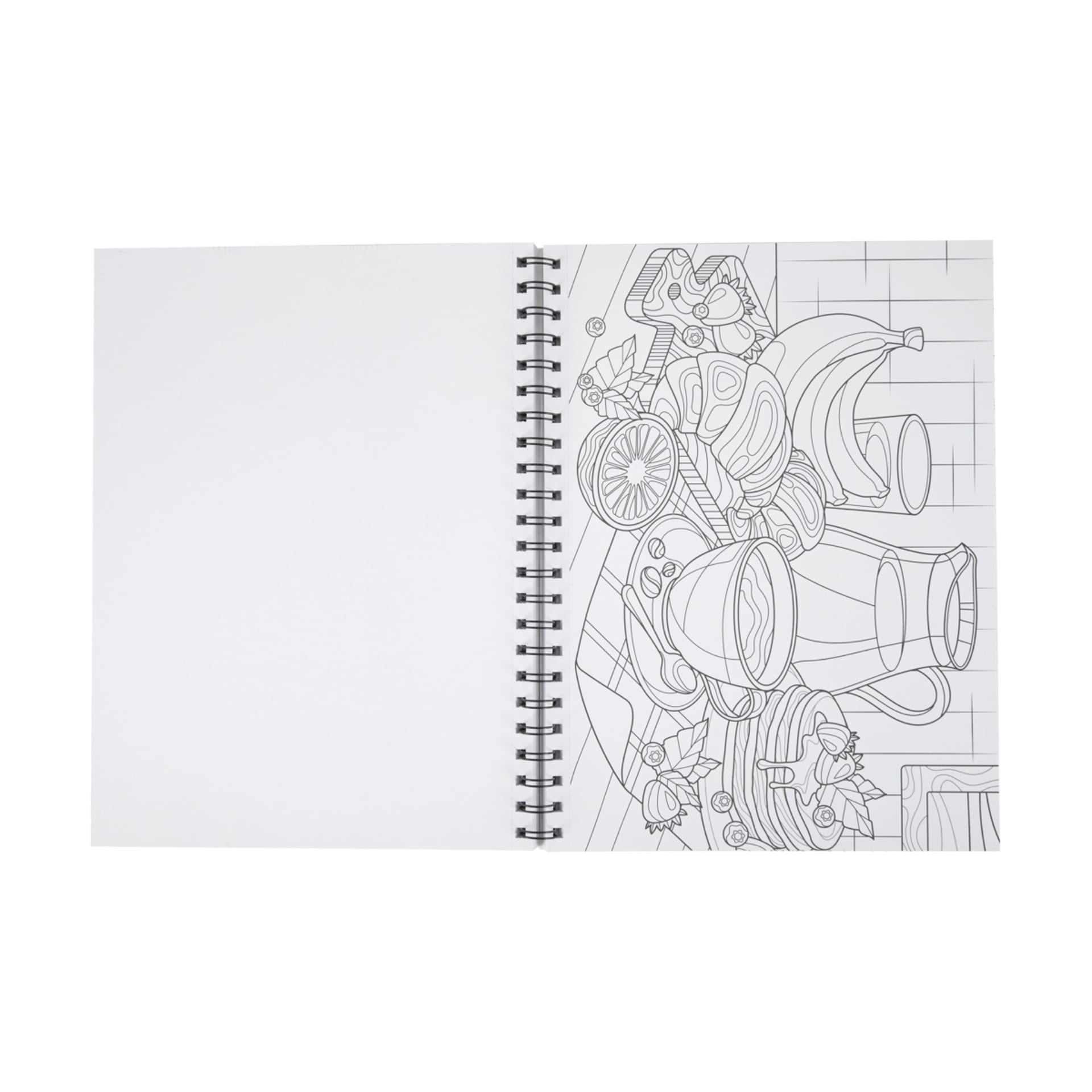 Artist Colouring Book - Food - Kmart