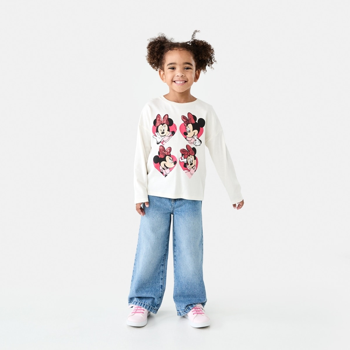 Minnie Mouse License Long Sleeve T-shirt - Kmart NZ