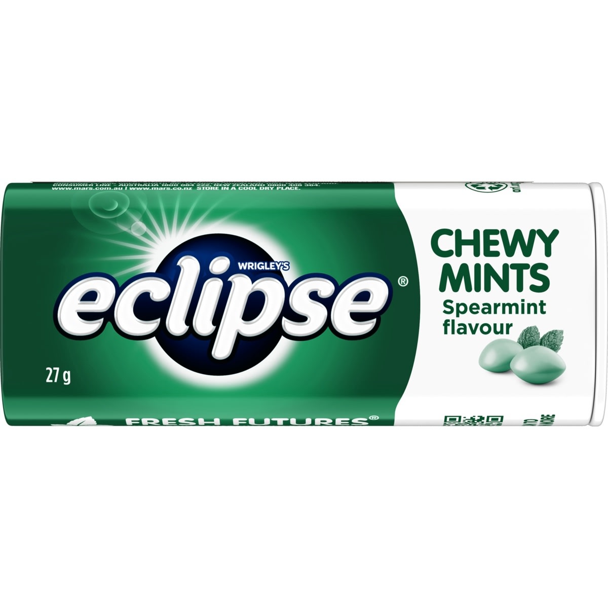 Wrigley's Eclipse Chewy Spearmint Mints 27g - Kmart