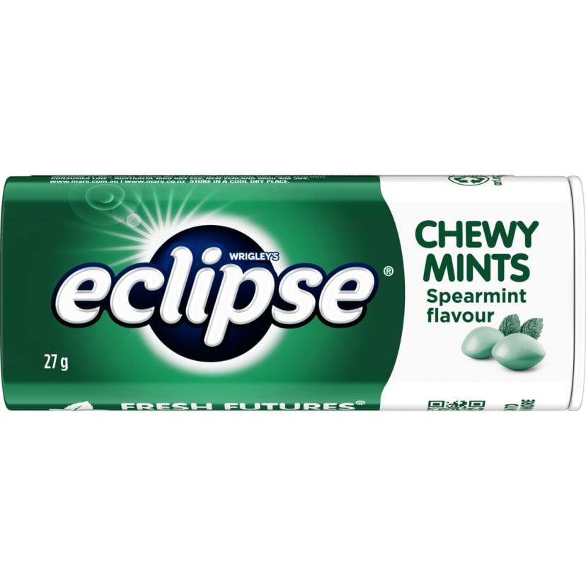 Wrigley's Eclipse Chewy Spearmint Mints 27g - Kmart
