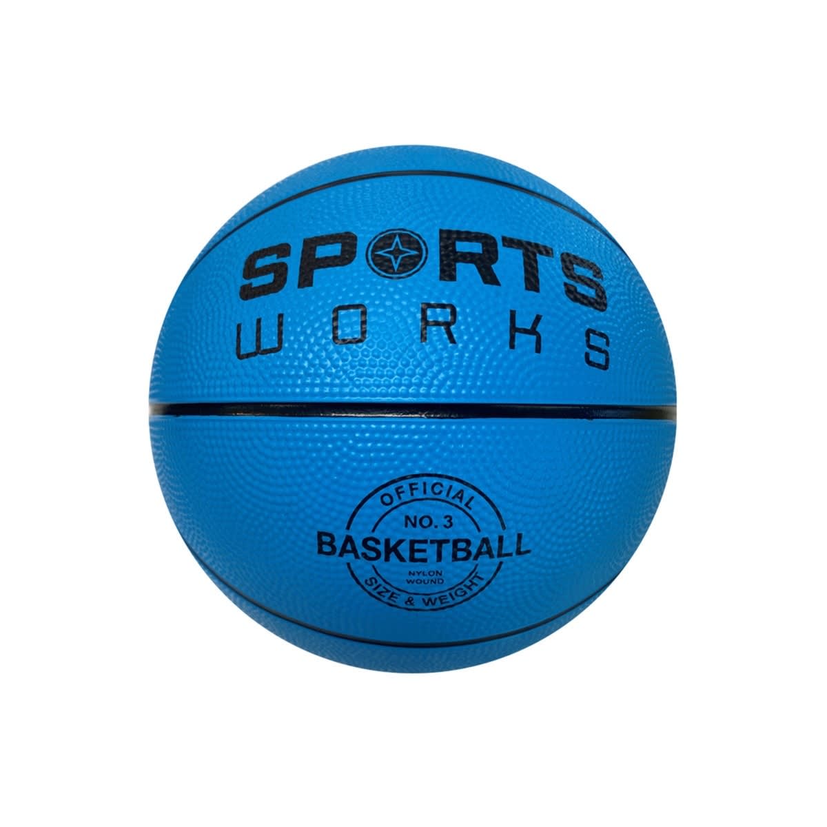 Sports Works Mini Basketball - Size 3, Assorted - Kmart