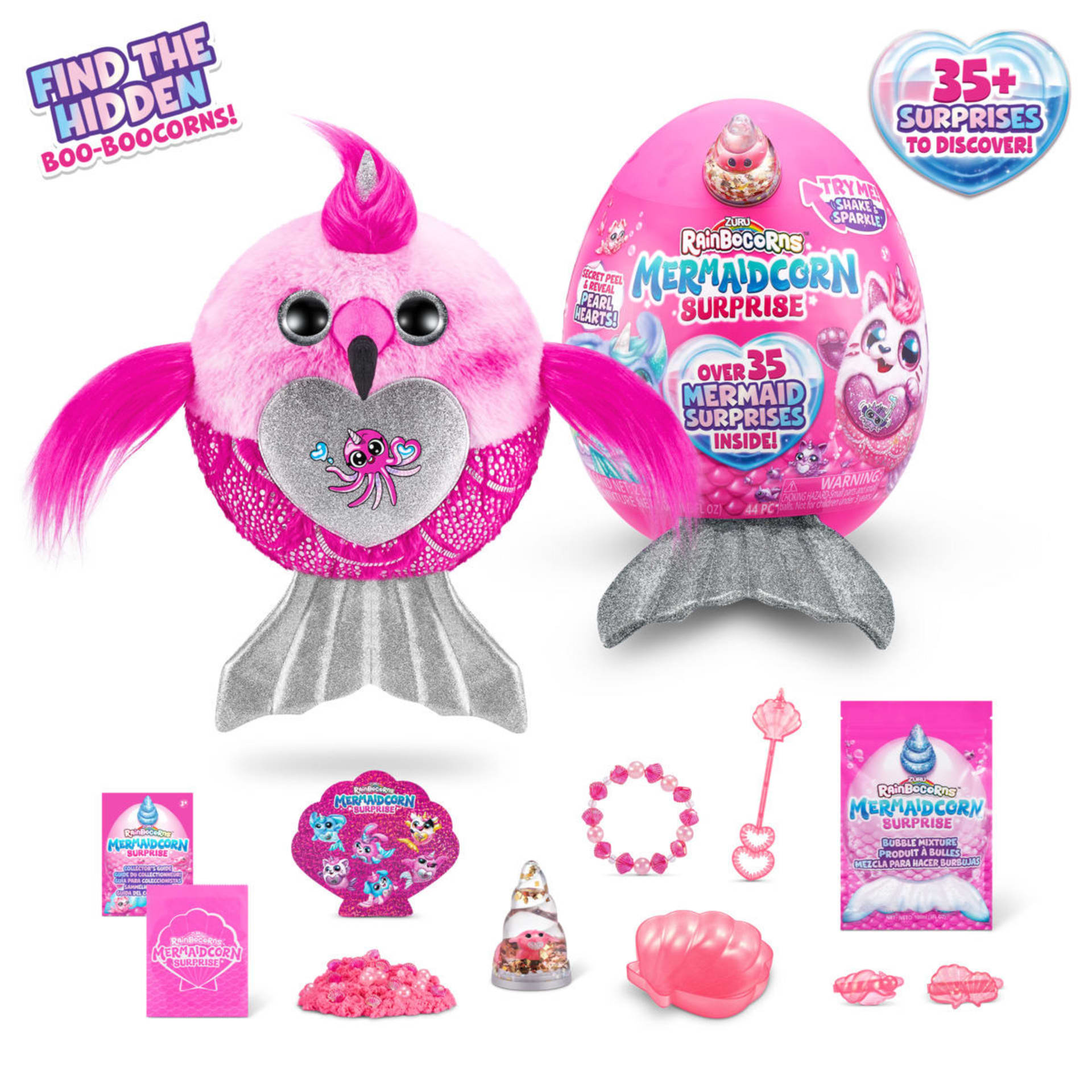 44 Piece Zuru Rainbocorns Mermaidcorn Surprise - Assorted - Kmart