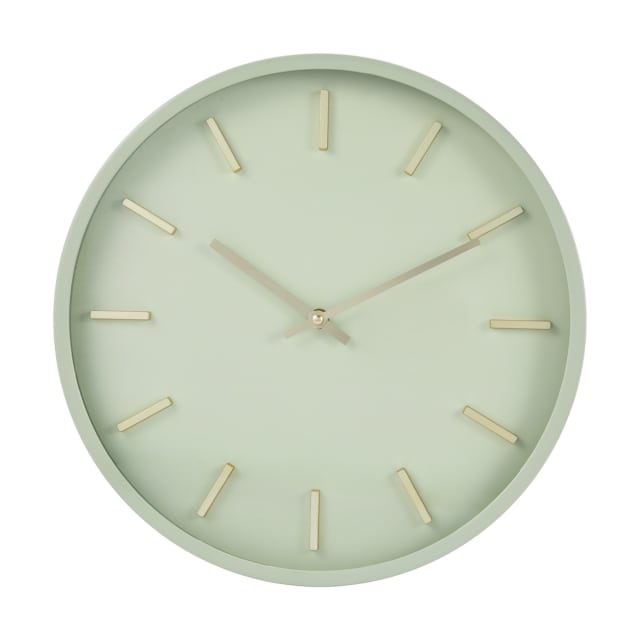 Sage and Gold Look Clock - Kmart