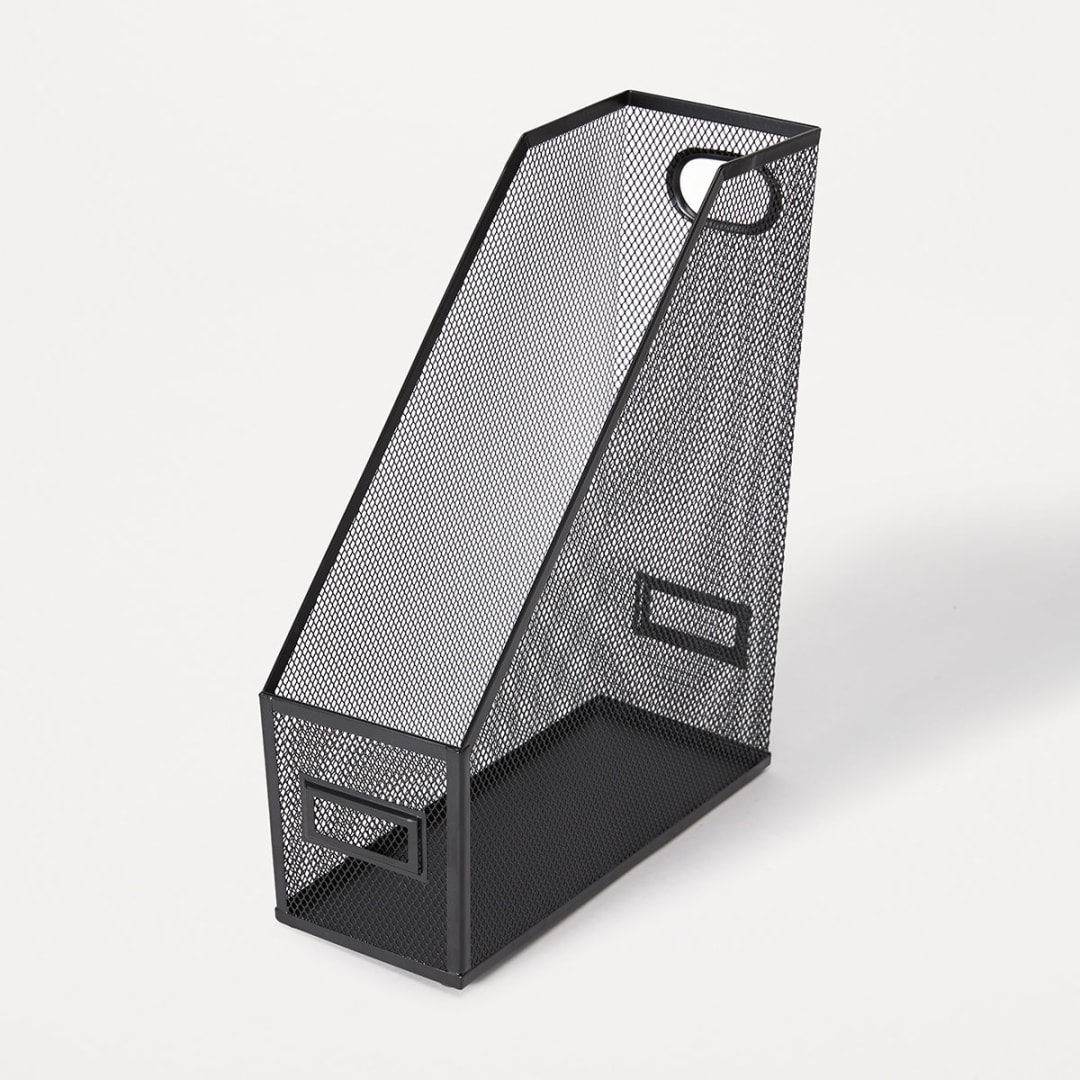 Magazine File - Black - Kmart