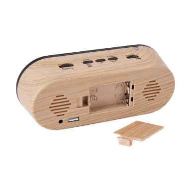 Clock Radio - Wood Look - Kmart