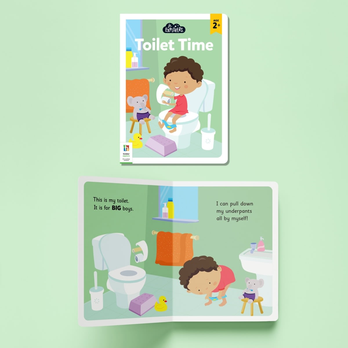 Junior Explorers: Toilet Time A Training Kit for Boys - Book - Kmart
