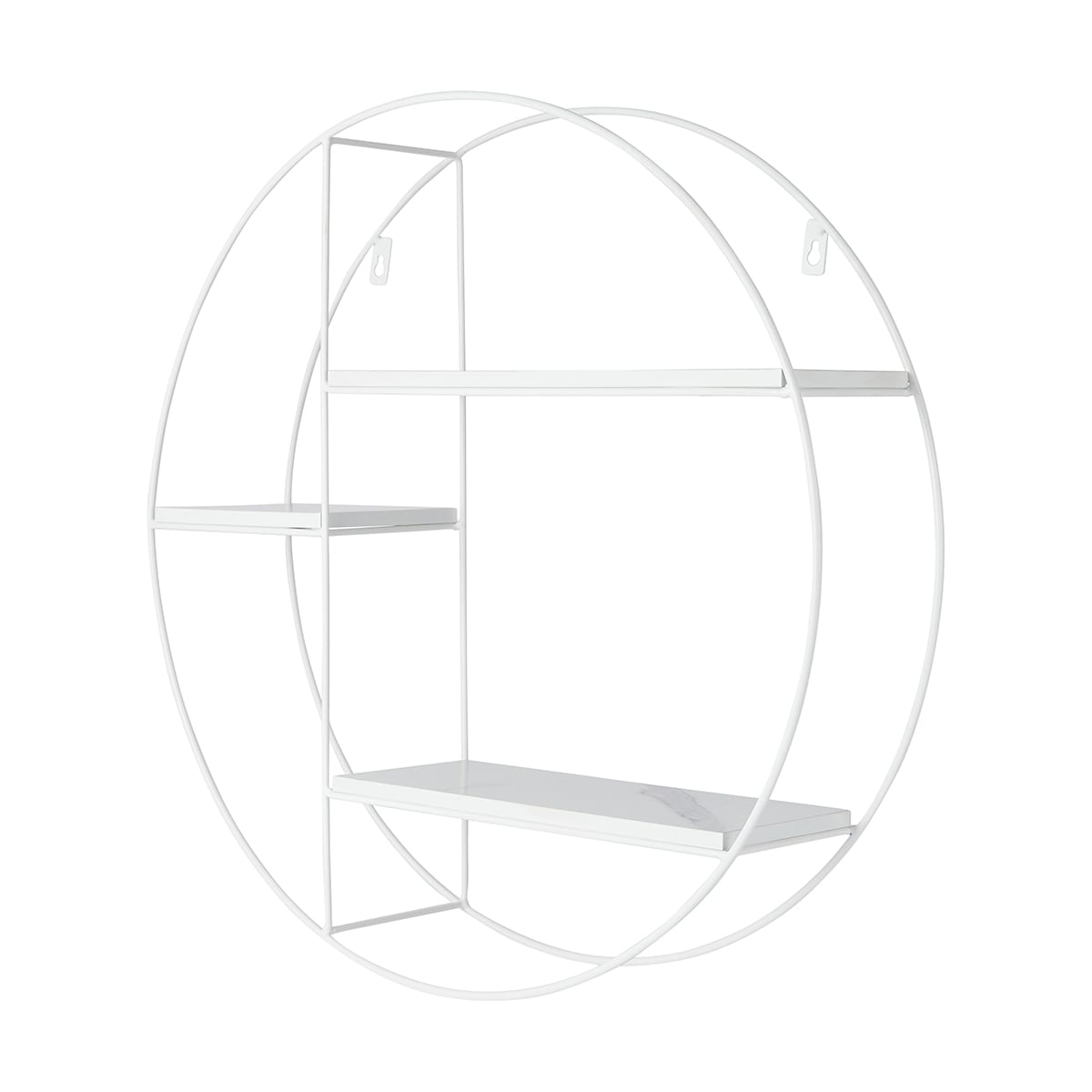 Marble Look Round Shadow Box - Kmart