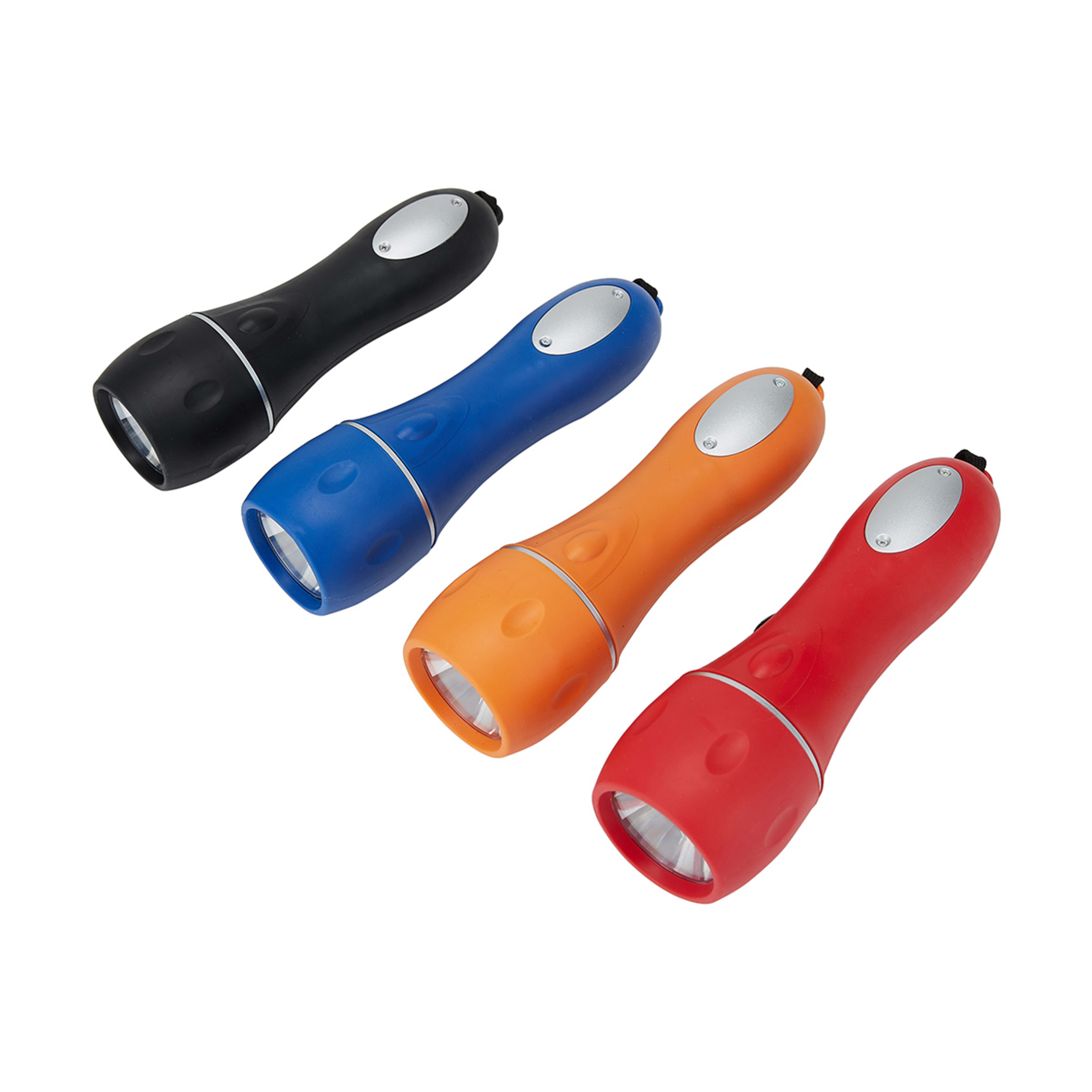 1W LED Rubber Torch - Assorted - Kmart