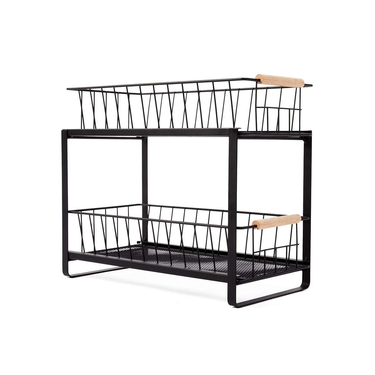 Wire and Wood 2 Tiered Drawers - Kmart NZ