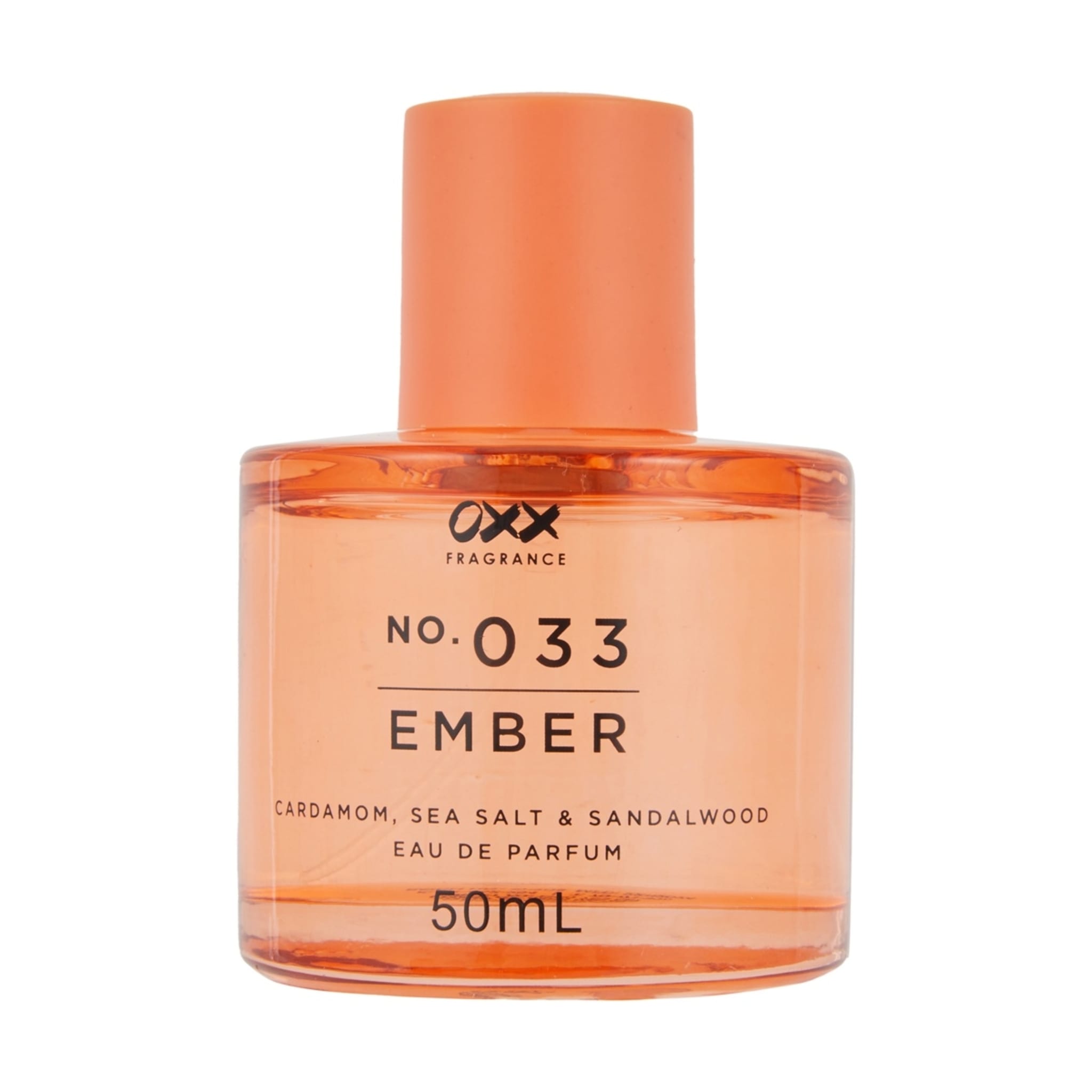 OXX Fragrance No. 033 Ember Eau De Parfum - Cardamom, Sea Salt and Sandalwood - Kmart