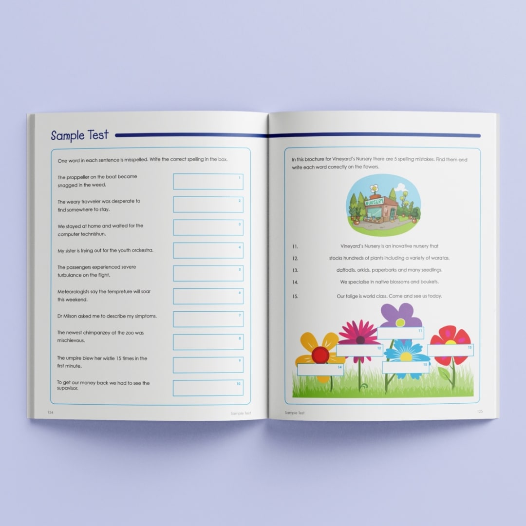 Naplan-Style Complete Workbook and Tests Year 5: 4 Books in 1 - Book ...