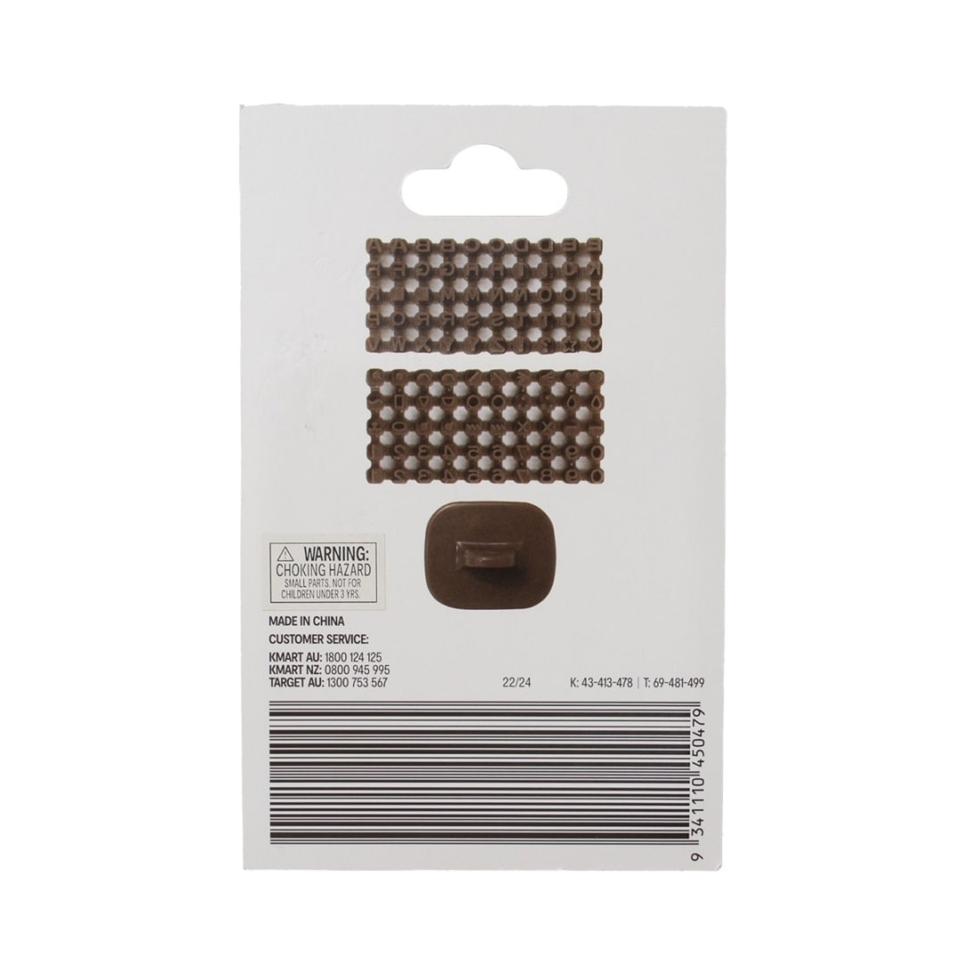 Alphabet Stamp Set - Kmart
