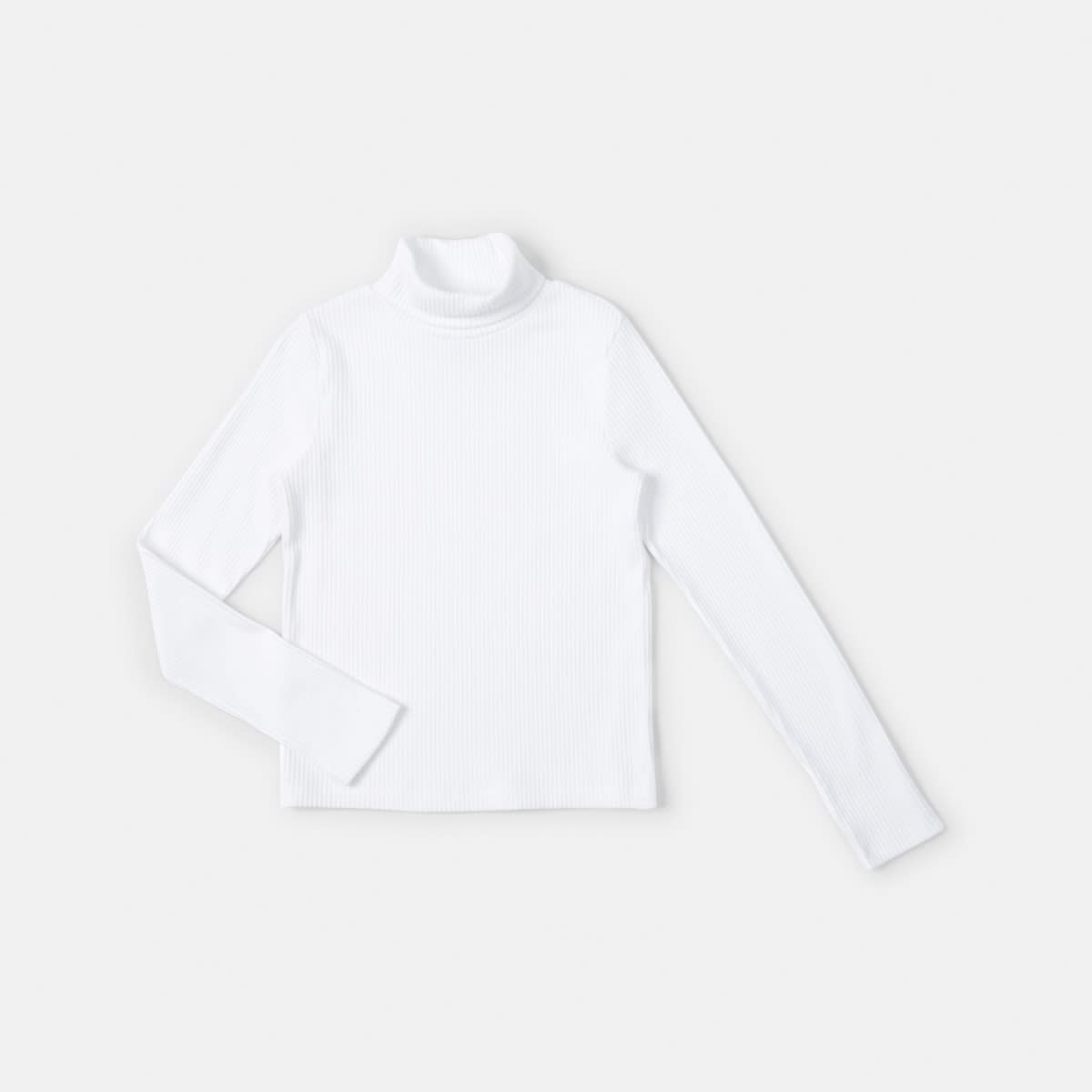 Long Sleeve Rib Skivvy Top - Kmart