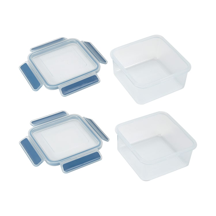 10 Pack Rectangle Clip Containers - Kmart