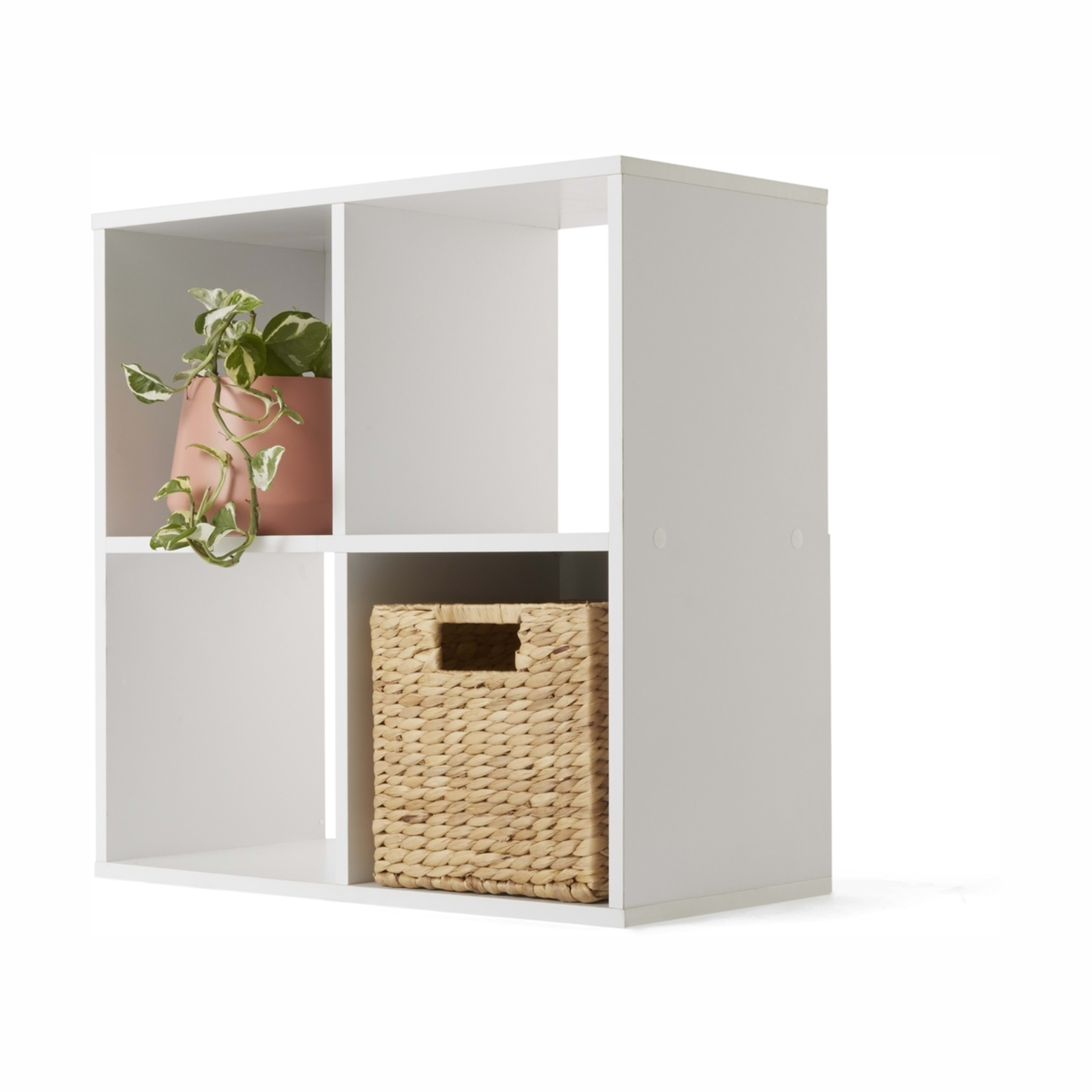 4 Cube Display Storage Unit - White - Kmart