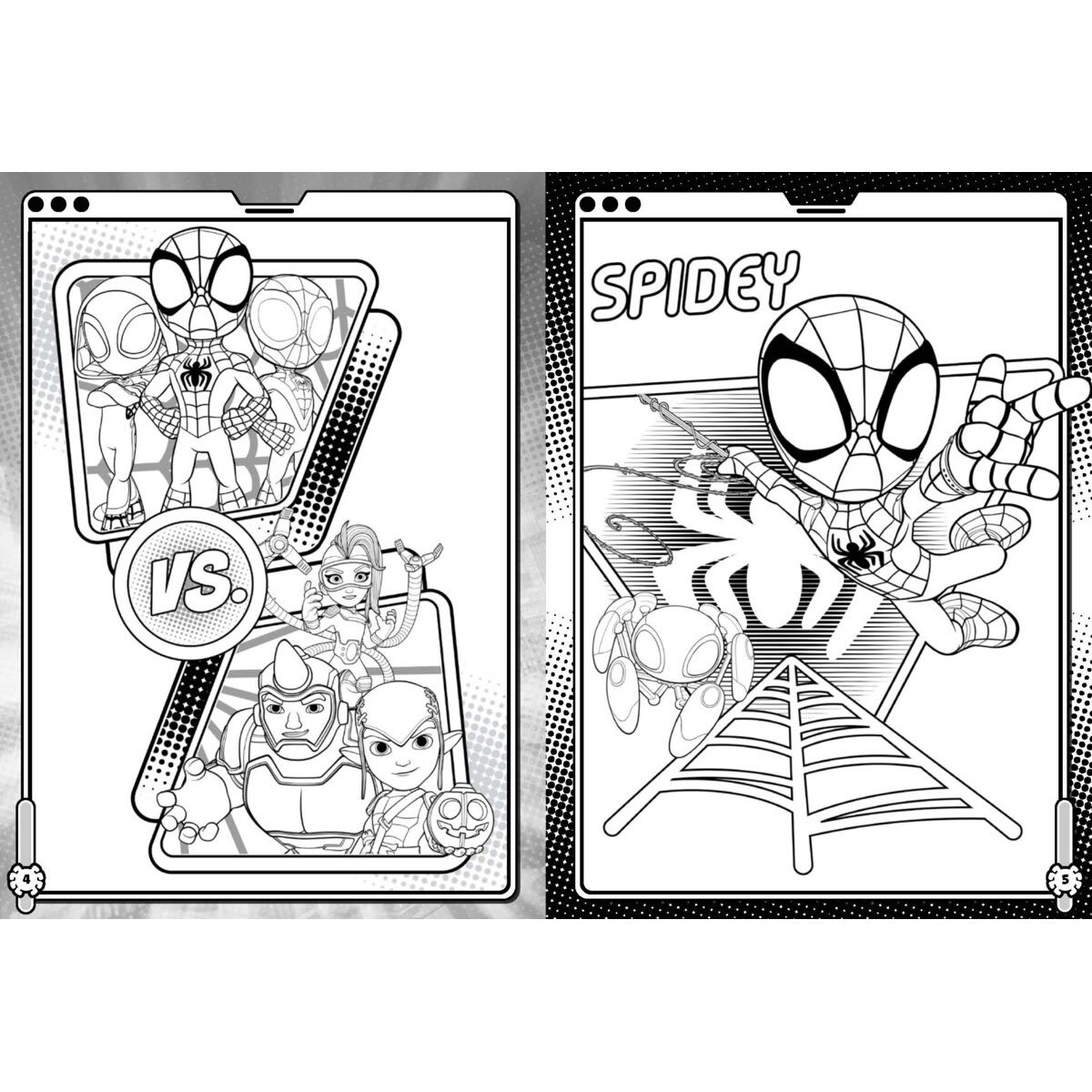 Disney Junior Marvel Spidey and His Amazing Friends Team-Up Colouring ...