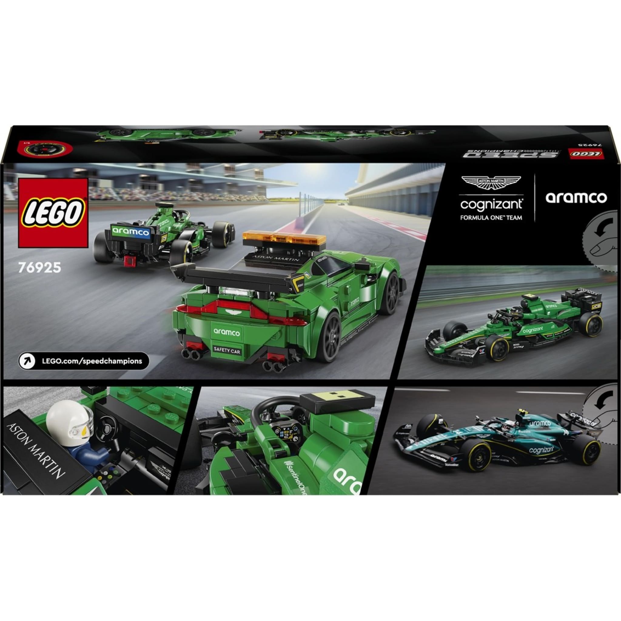 LEGO Speed Champions Aston Martin Safety Car & AMR23 76925 - Kmart
