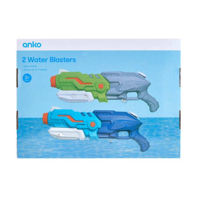2 Pack Water Guns - Kmart