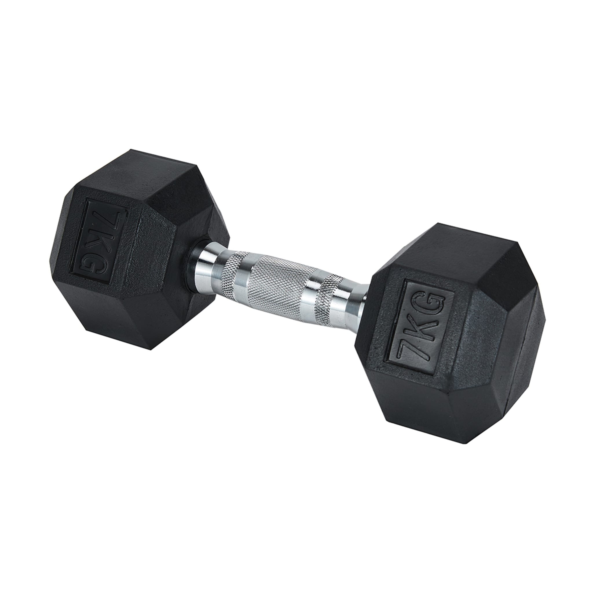 7kg Hexagonal Dumbbells - Kmart