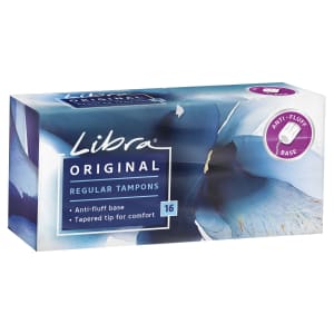 Libra 16 pack Original Regular Tampons - Kmart