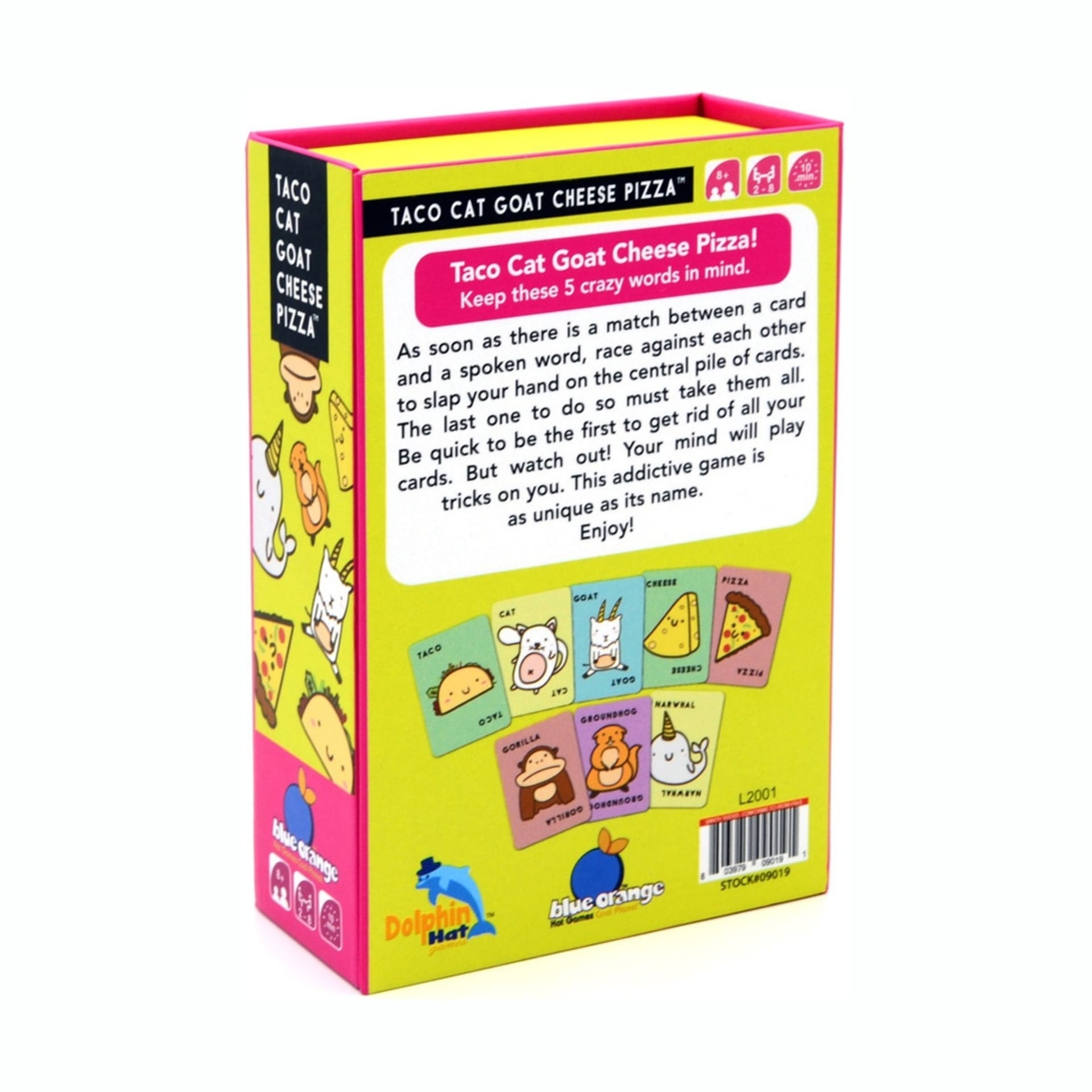 Taco Cat Goat Cheese Pizza Game - Kmart