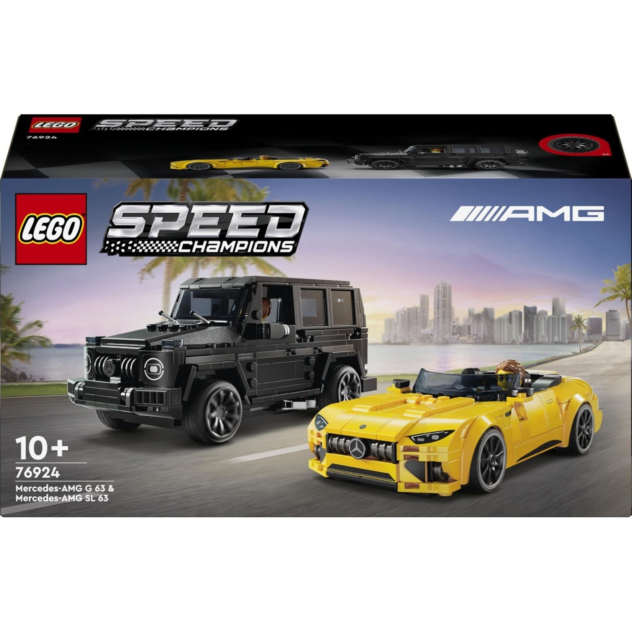 LEGO Speed Champions Mercedes-AMG G 63 & Mercedes-AMG SL 63 76924 - Kmart