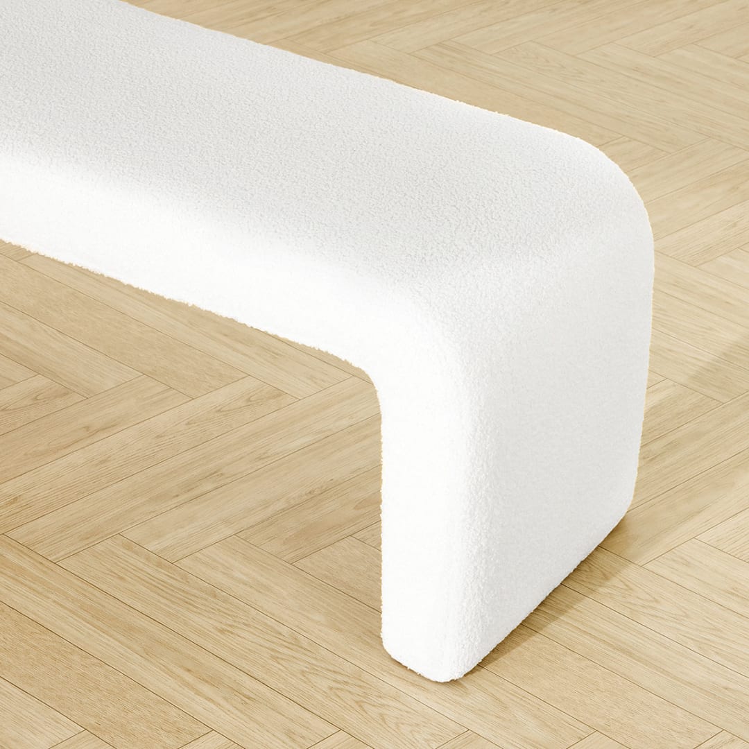 Bonnie Boucle Bench - Kmart