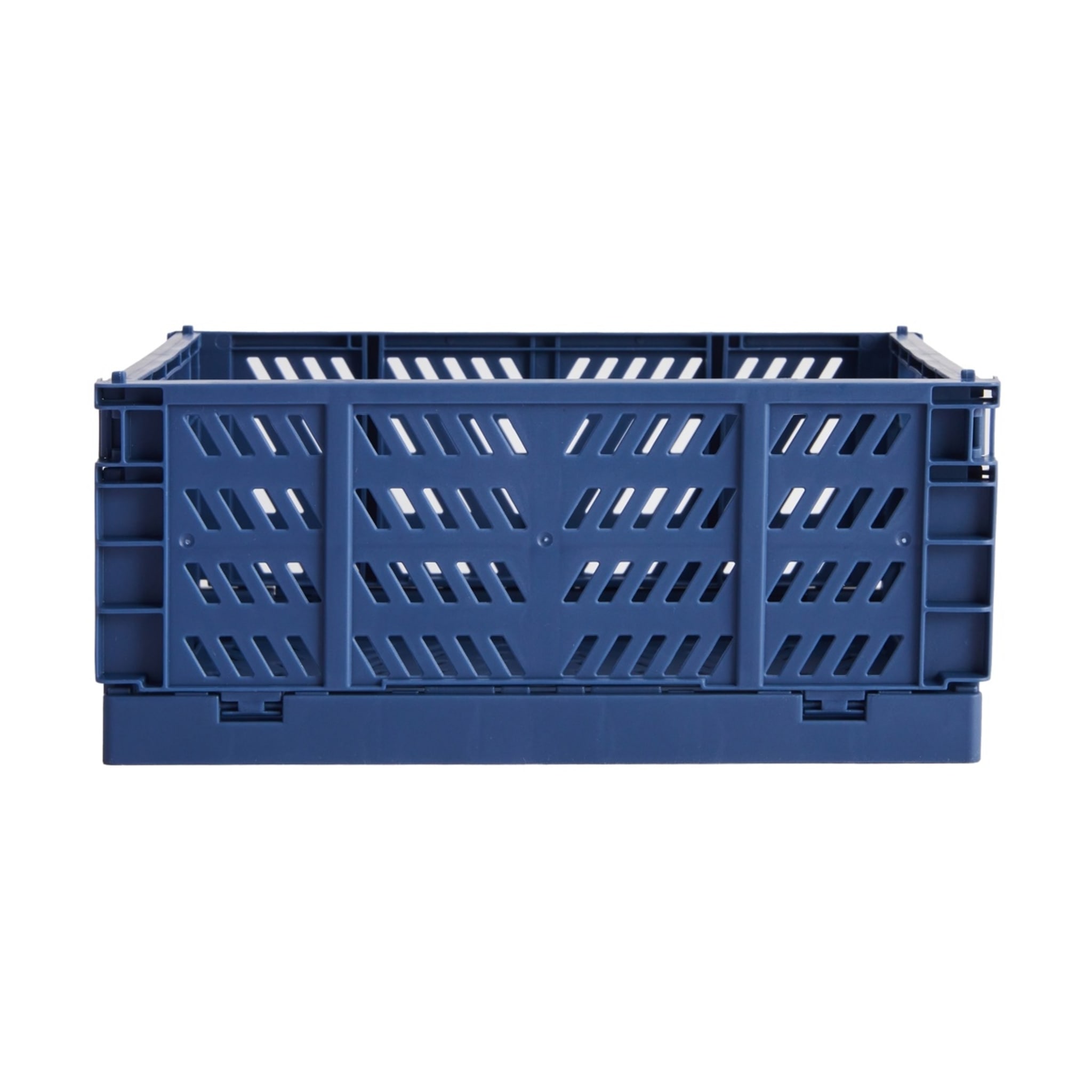 2 Pack Large Collapsible Containers - Purple and Navy - Kmart NZ